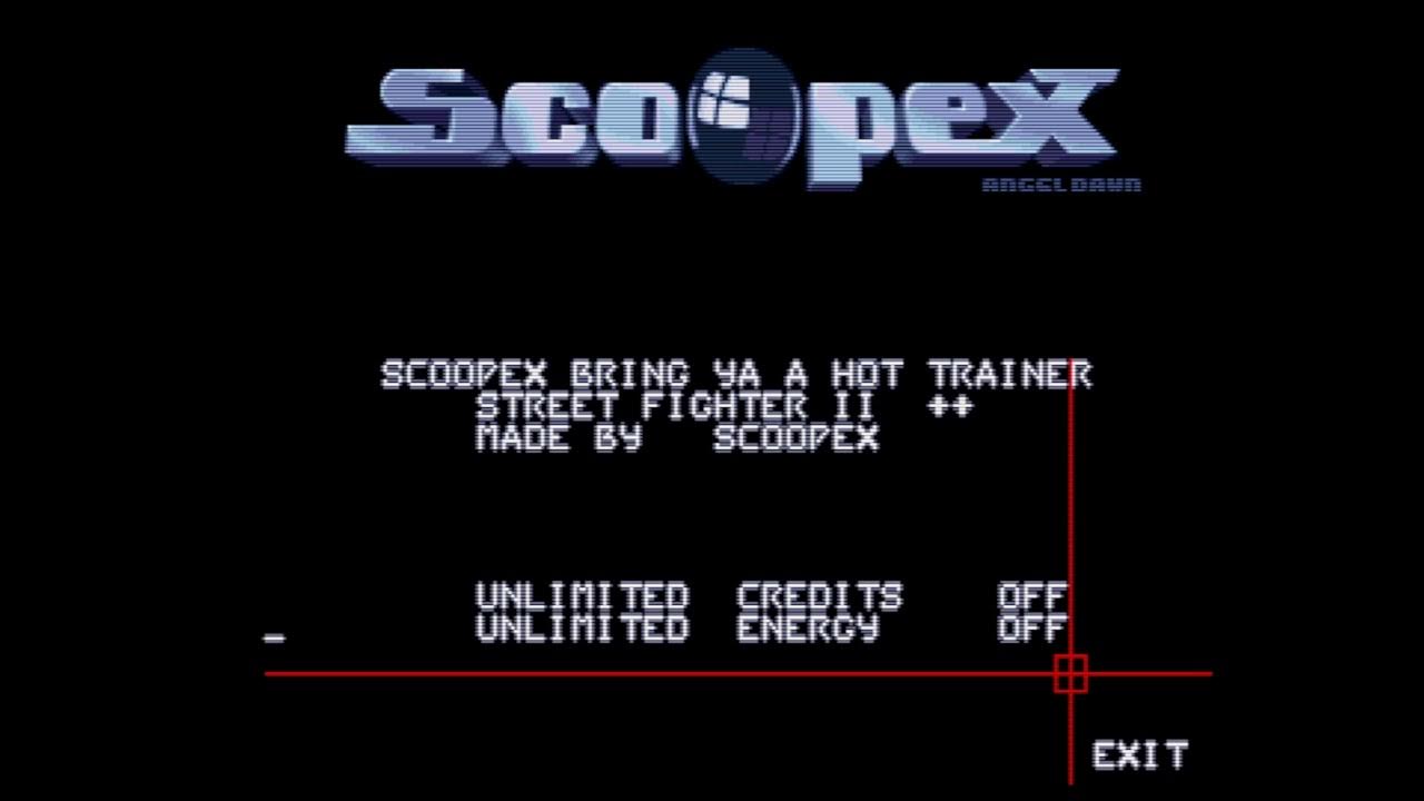 AMIGA Street Fighter II Trainer Intro by SCOOPEX - YouTube