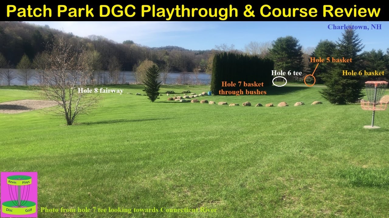 Patch Park Disc Golf Course Playthrough and Course Review - 9 holes ...