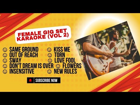 FEMALE GIG SET KARAOKE (VOL 2) - YouTube