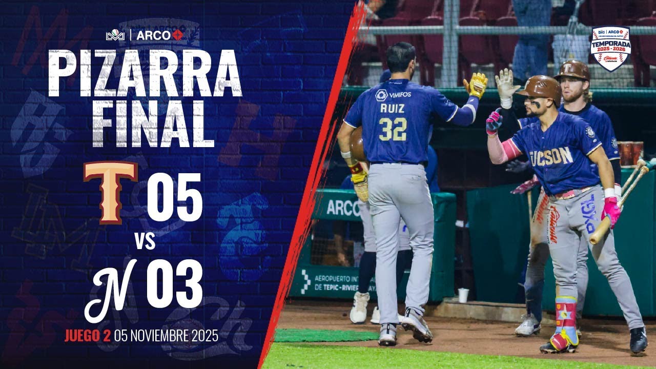 RESUMEN: Tucson Baseball Team vs Jaguares de Nayarit | 5 de noviembre ...