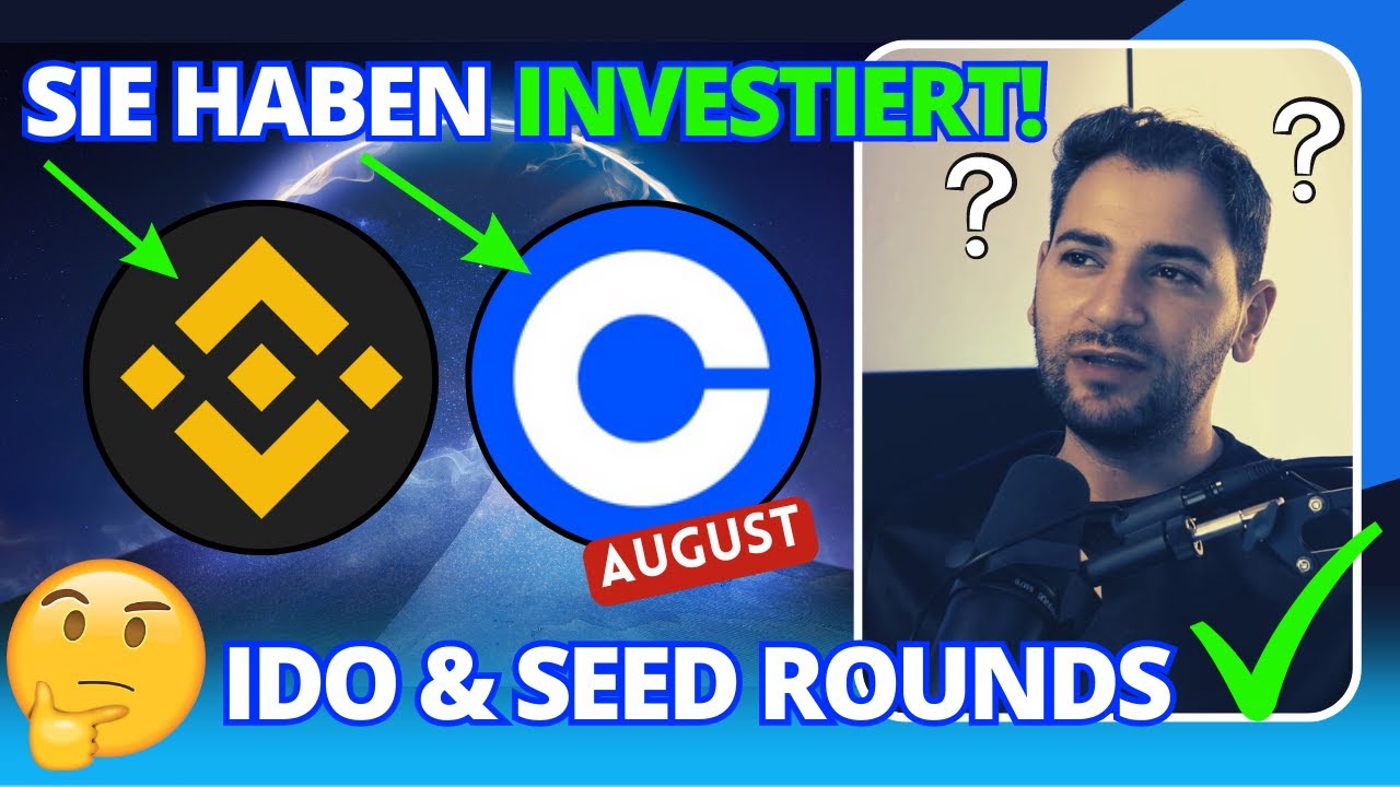 GENIAL: Binance und Coinbase sind investiert! | Das sind die neuen IDOs ...