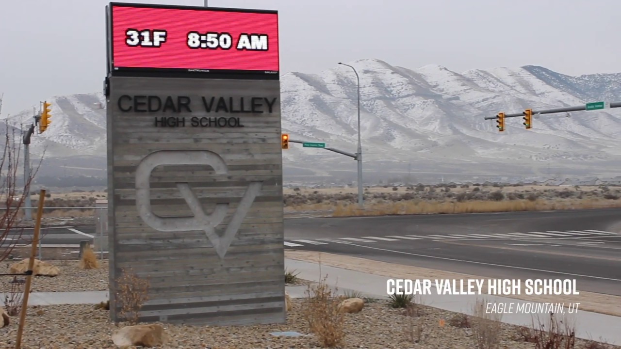 Cedar Valley High School - Eagle Mountain, UT - YouTube