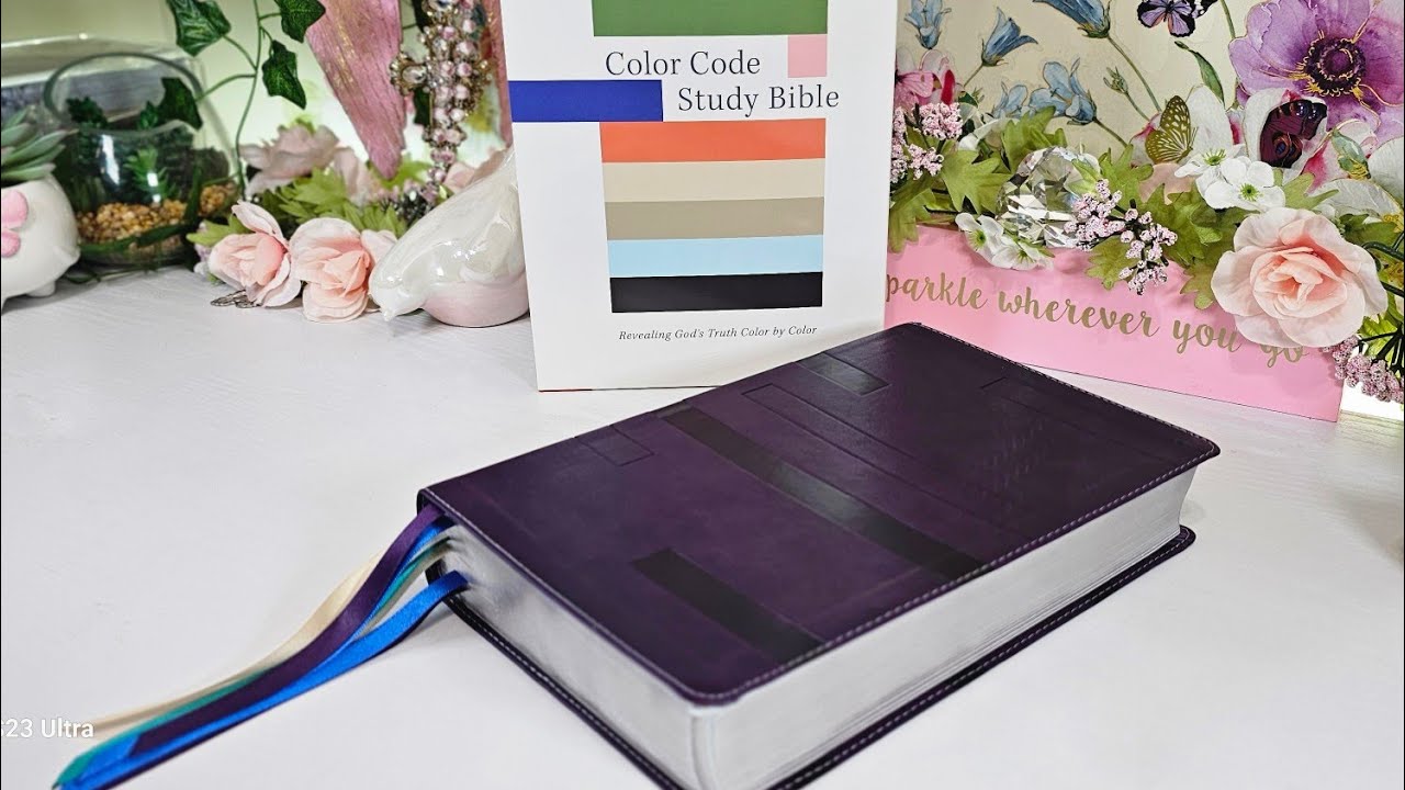 NKJV Color Code Study Bible Review From Thomas Nelson @catwoods5499 ...