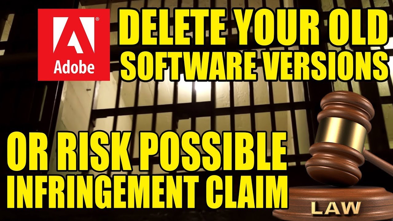 Adobe Says: Delete Your Older Software Versions Now Or Else! - YouTube