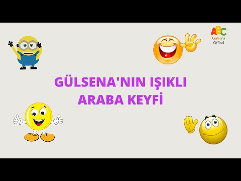 Gülsenanın Işıklı Araba Keyfi - Gülsena Offical #araba #keyif