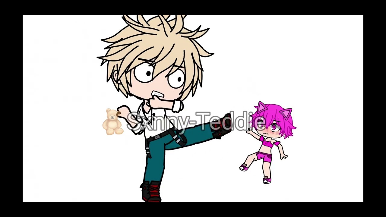 Bakugou meets UwU gacha heat cat /// MHA /// Bakugou /// kinda funny ...