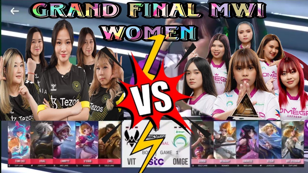 Team Vitality 🇮🇩 vs Smart Omega 🇵🇭 Game 1 Grand Final for MWI 2024 X ...