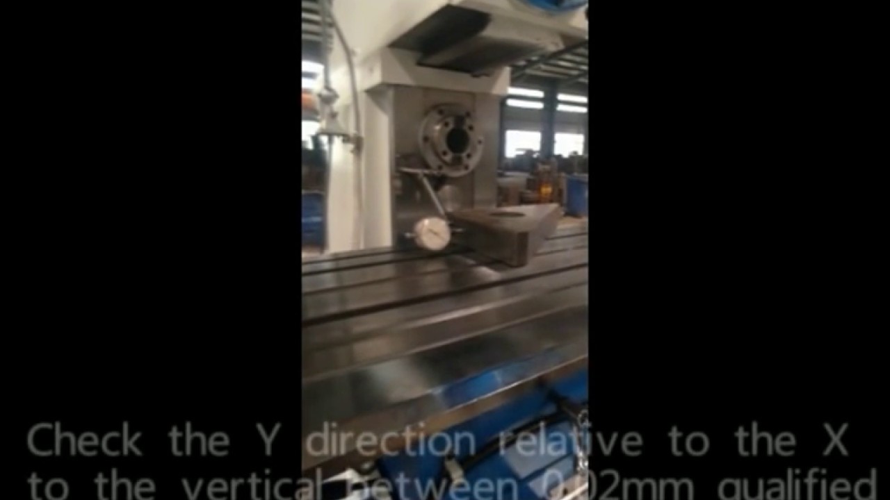 milling machine precision inspection - YouTube
