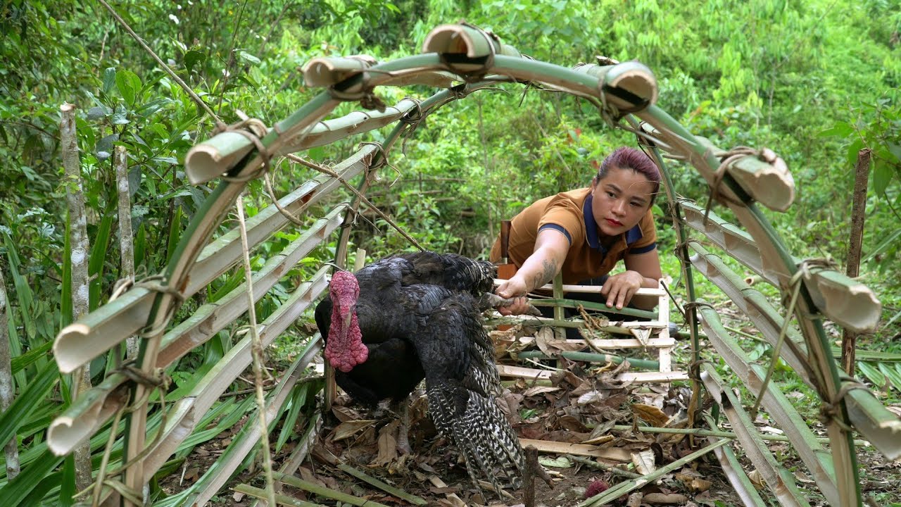 Survival In The Forest. Detect turkey tracks, create rudimentary turkey ...