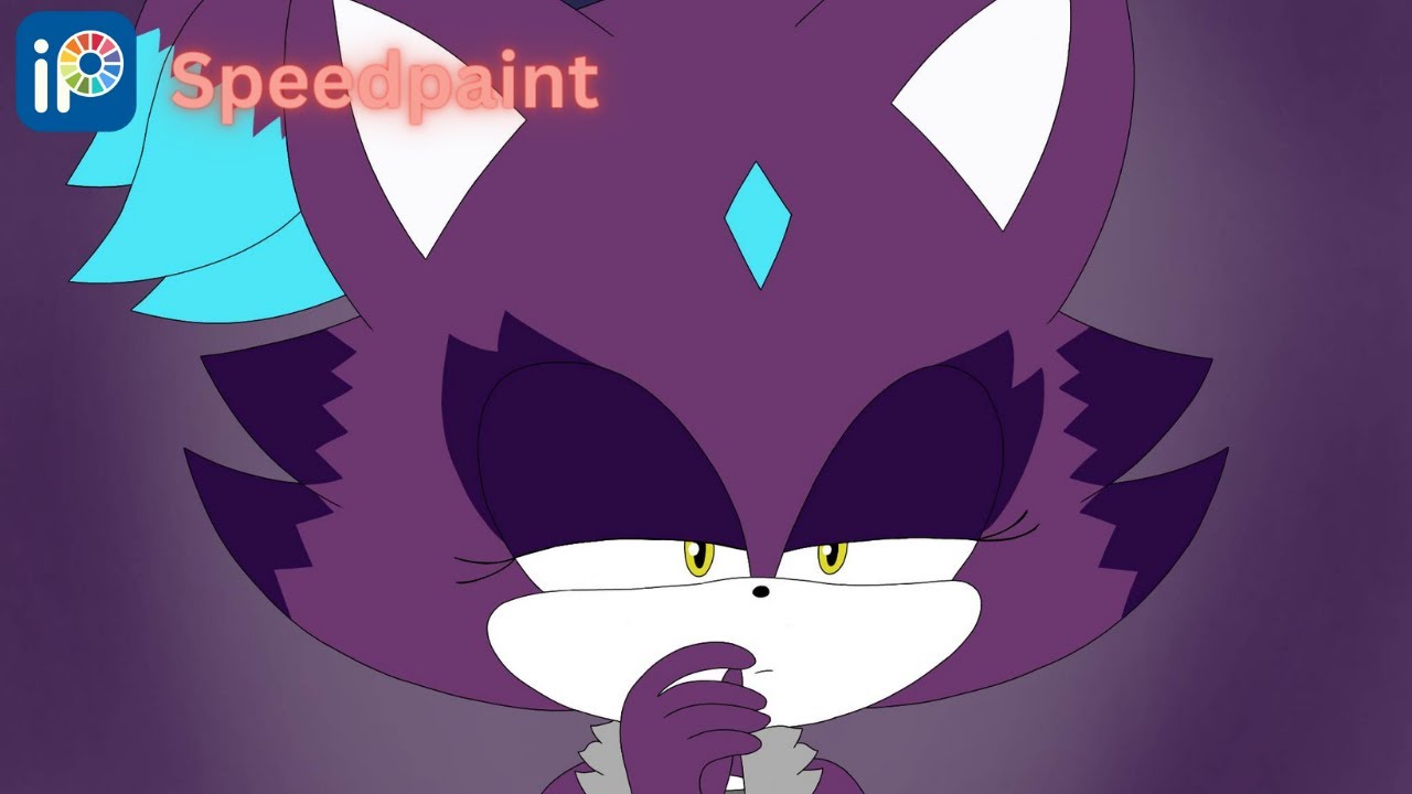 Ember the Cat (Anti Blaze) Speedpaint-Fanart for Vicki - YouTube