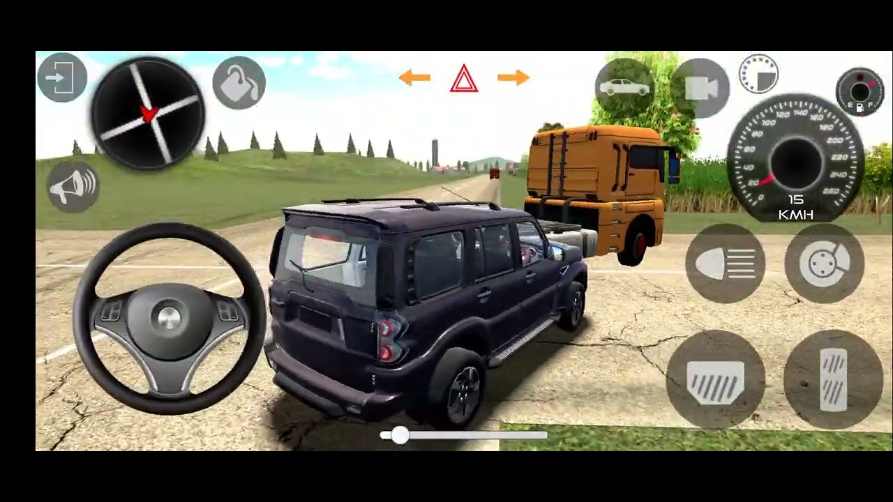 O my God Germany famous car Mahindra Scorpio car 3D animation game 🎮🎮🎮 ...
