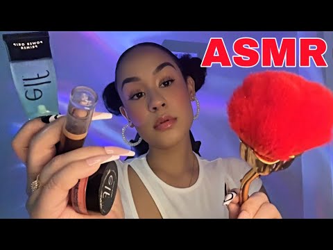 [ASMR] Makeup Artist Does Your makeup (layered personal attention ...