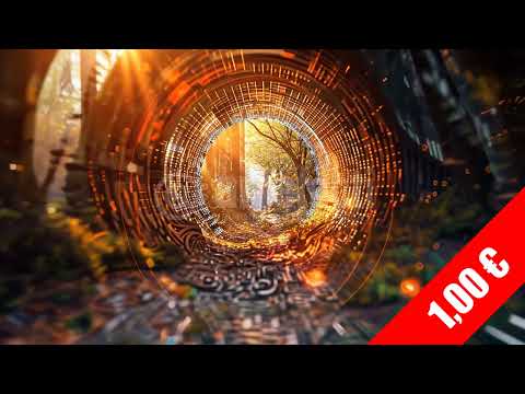 Fiery Spark Tunnel – Cinematic Vortex Stock Video (HD)