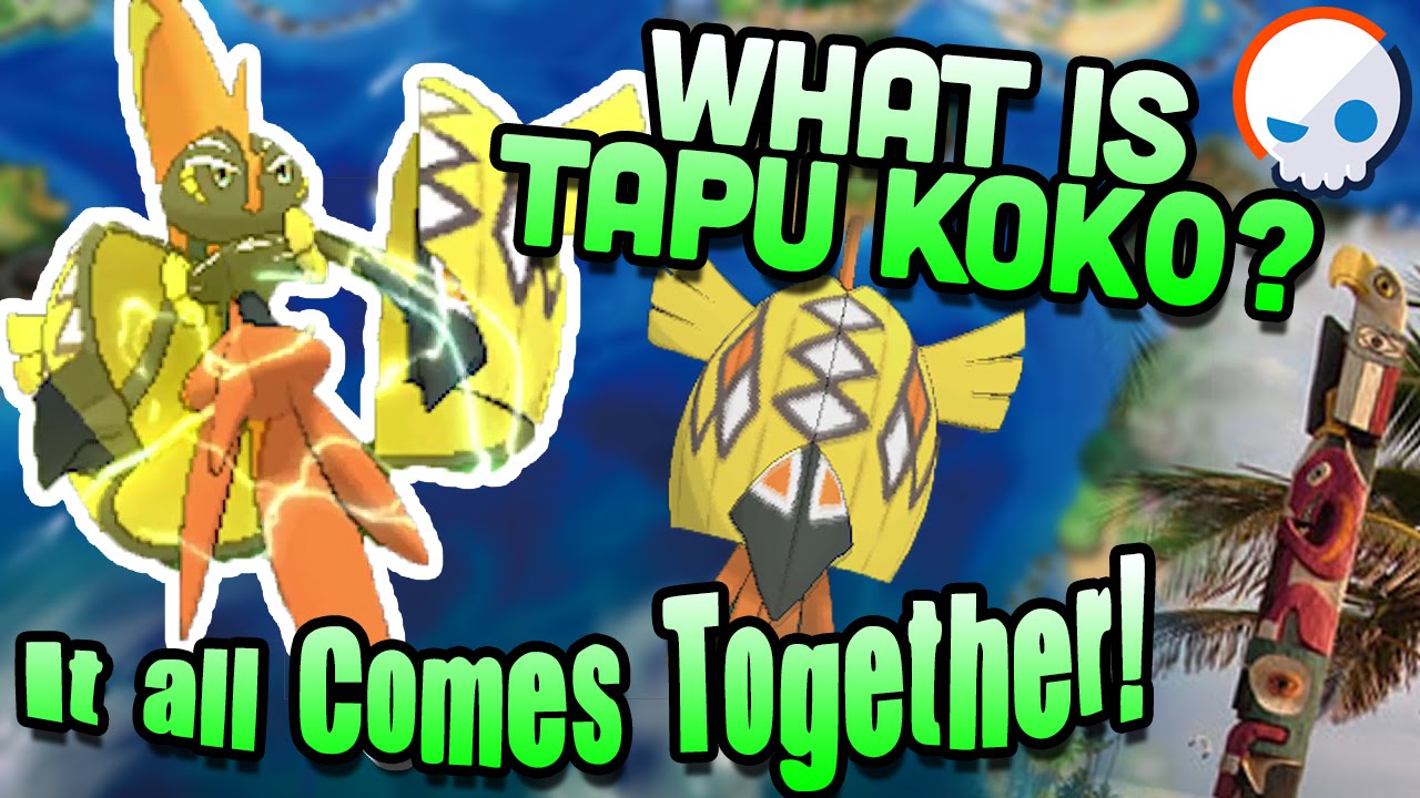 The New Pokemon: Tapu Koko | Gnoggin - YouTube