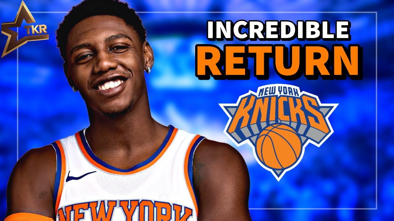 RJ Barrett RETURNS With A Vengeance! Julius Randle FINALLY Finds ...