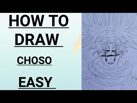 How to draw Choso step by step || Choso kaise banaye || Easy choso ...