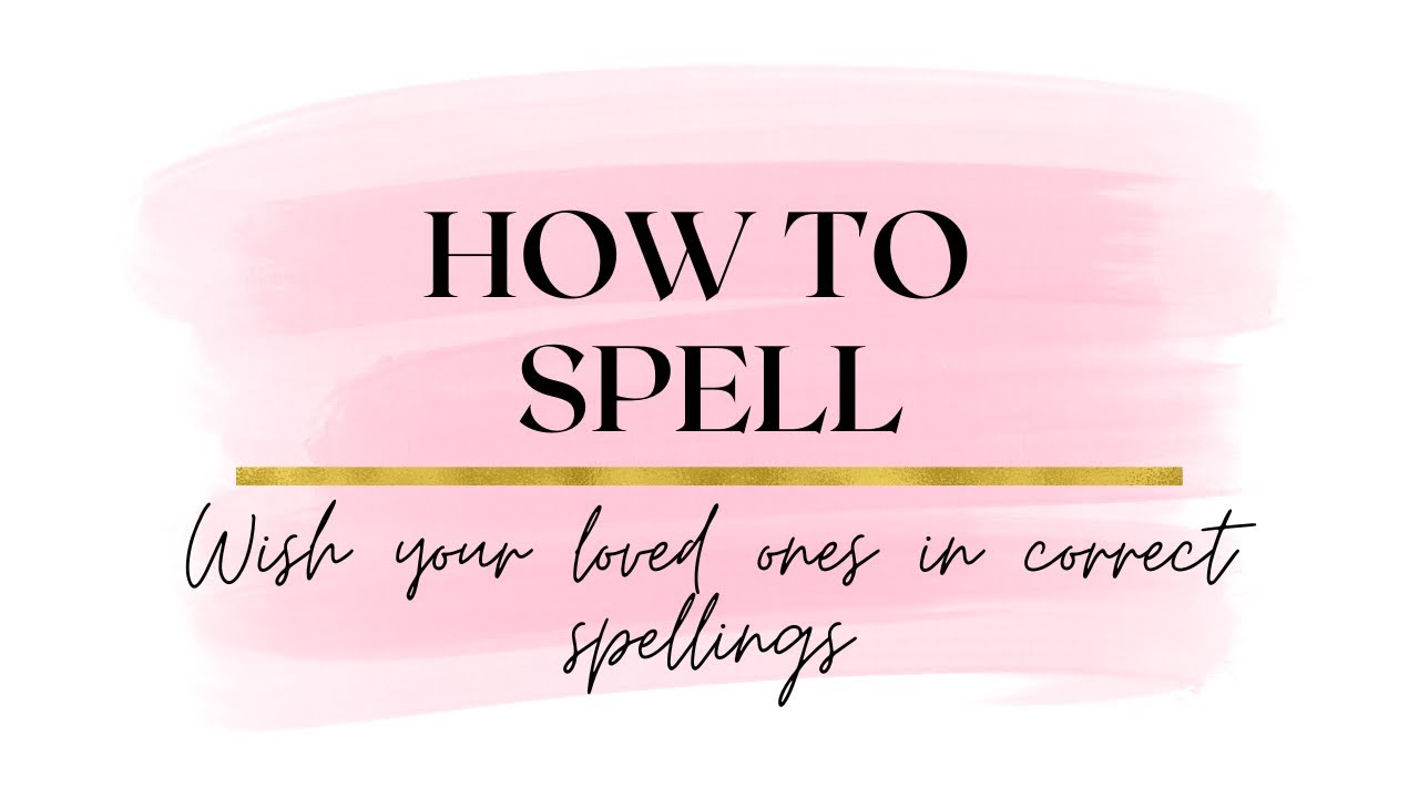 How To Spell Happy Annivers YouTube How To Spell Happy Annivers YouTube