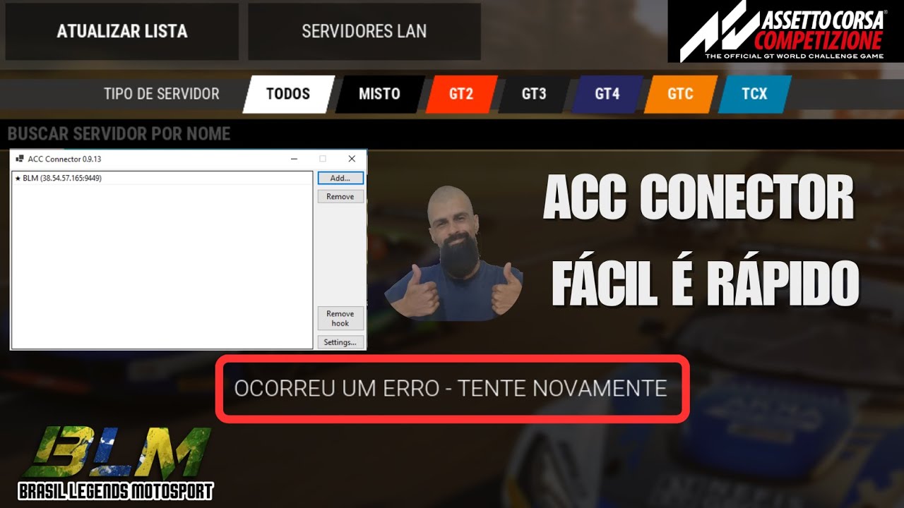 Passo a Passo: Como Configurar o ACC Conector no Assetto Corsa ...