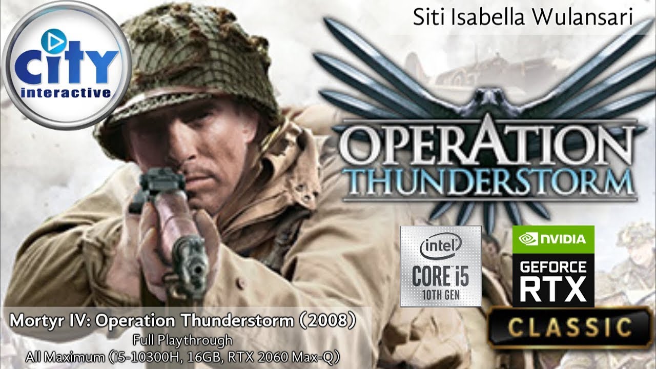 Mortyr IV: Operation Thunderstorm (PC, 2008) | Full Game Walkthrough ...