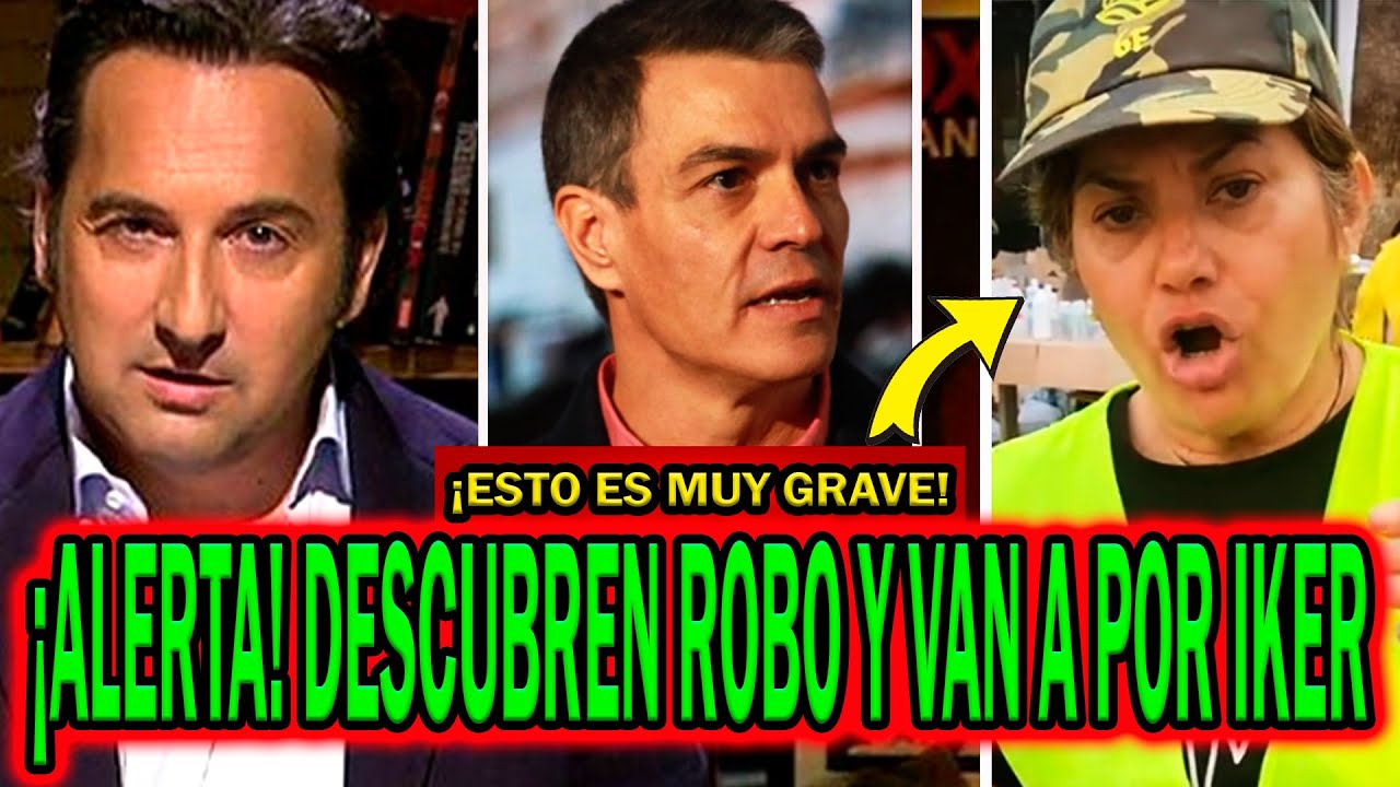 💥ALERTA! DESTAPAN ROBO VALENCIA Y VAN A POR IKER JIMÉNEZ CON DENUNCIA ...