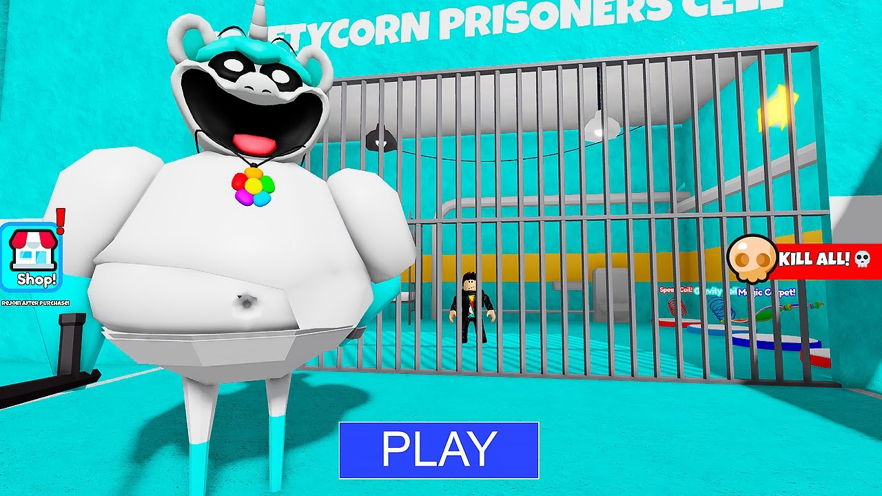 CRAFTYCORN BARRY'S PRISON RUN OBBY ROBLOX - Poppy Playtime Chapter 3 ...