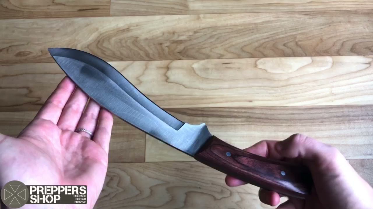 Buck Land Pakkawood Kukri Knife Quick Review - YouTube