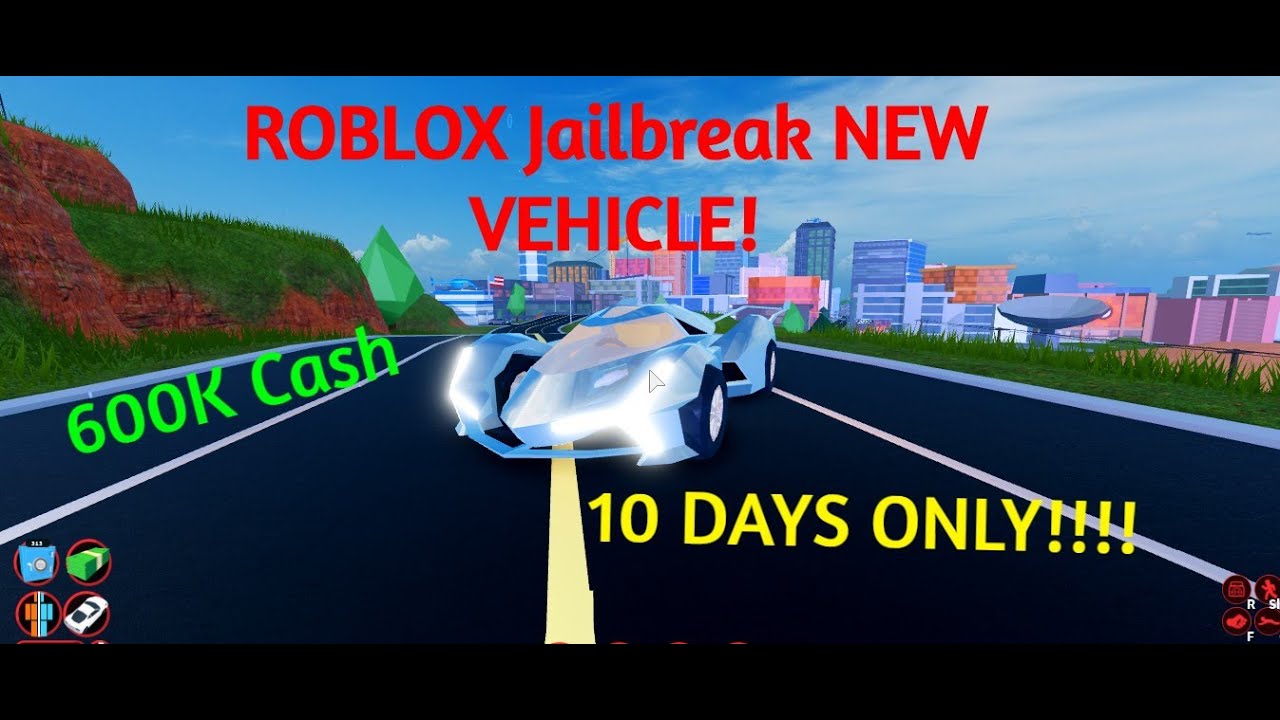 ROBLOX Jailbreak NEW LIMITED TIME Car Update - YouTube