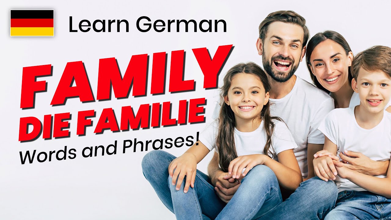 Family Vocabulary in German - YouTube