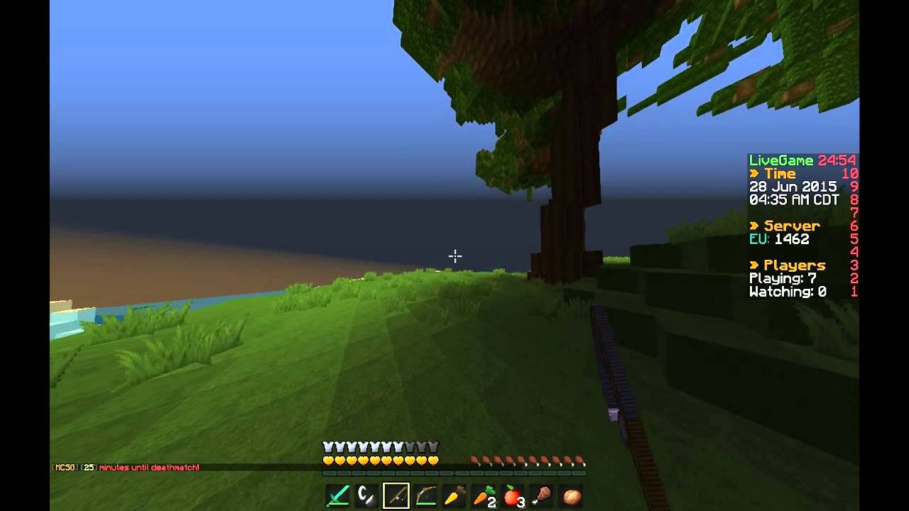 RENDER SETTİNG - Minecraft Survival Games - YouTube