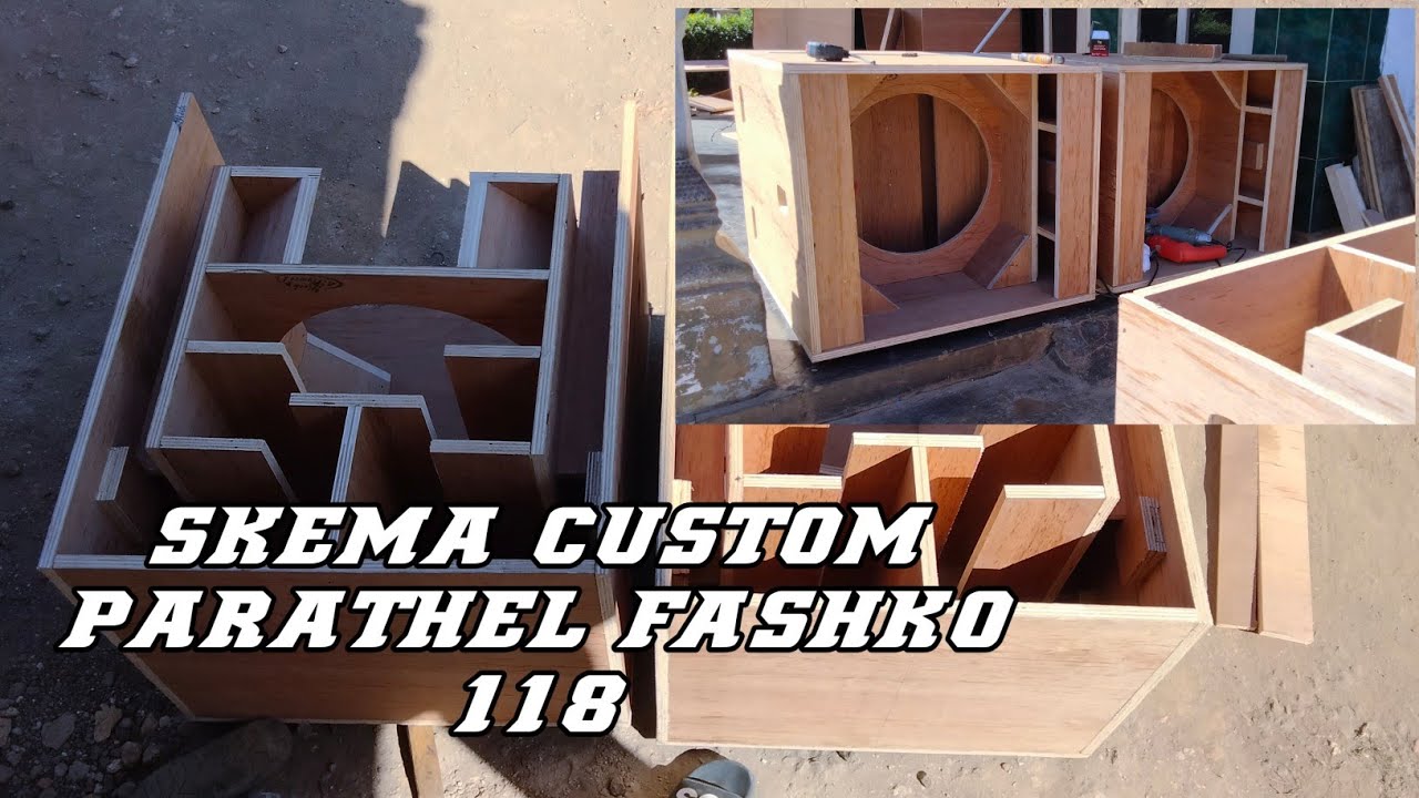 skema box parathel 18 Inch lengkap, custom by Putra tunggal jaya box ...