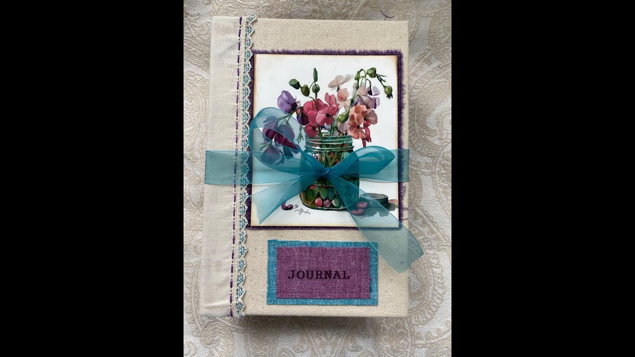 Handmade Junk Journal Flip Through -Sweet Pea Theme - Sold, Thank you. #junkjournal #flipthrough ...