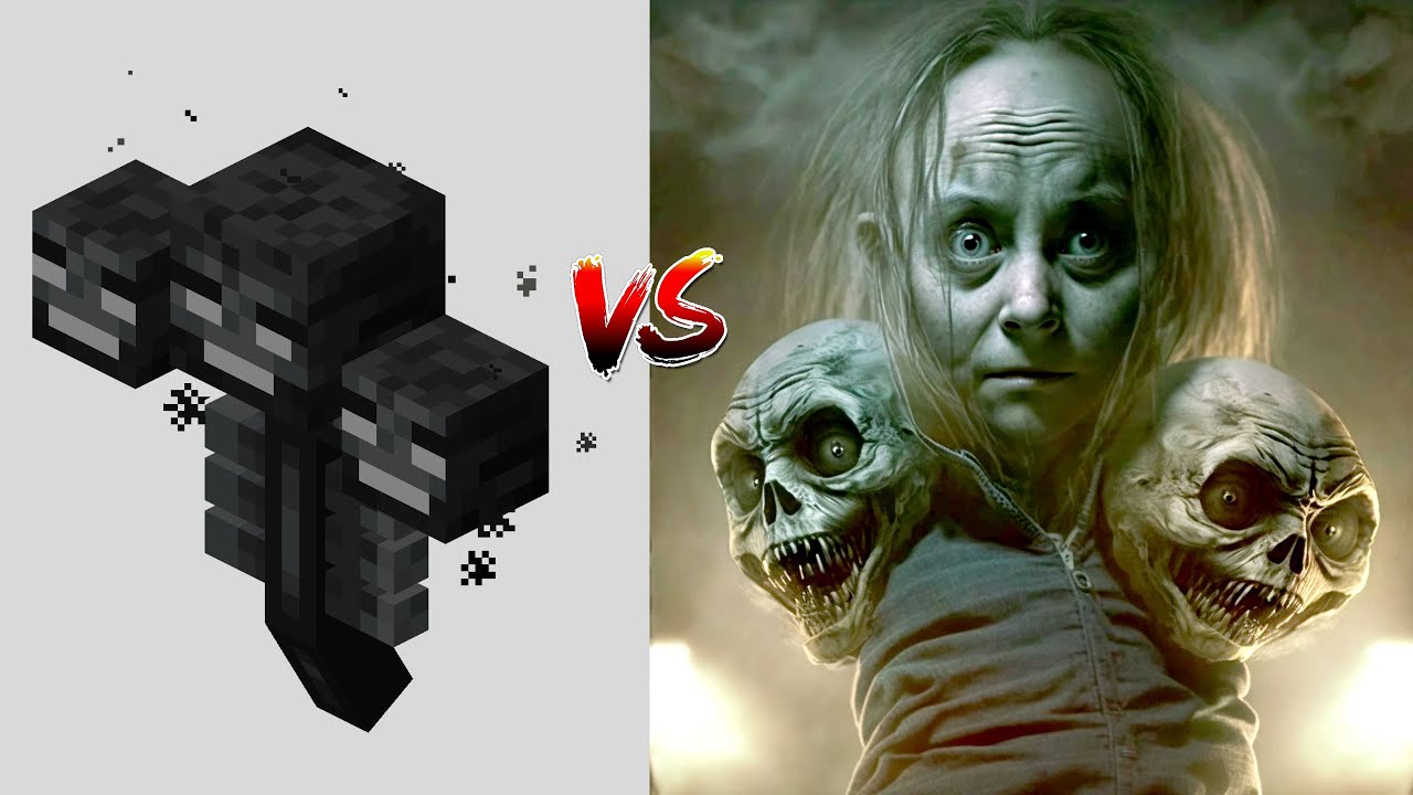 Minecraft mobs in real life. Cursed images. - YouTube