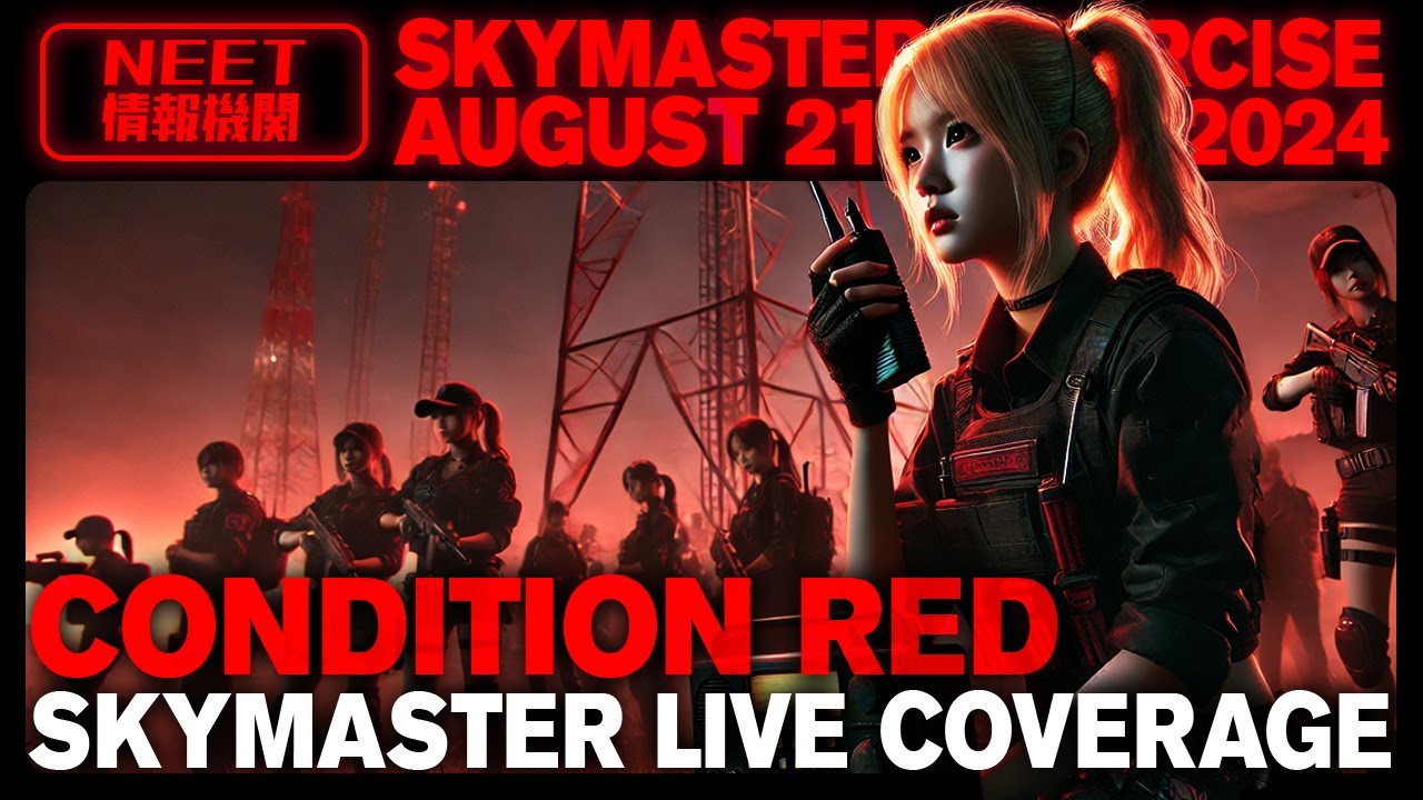 CONDITION RED: SKYMASTER EXERCISE – 240821 – COMMENTARY STREAM - YouTube