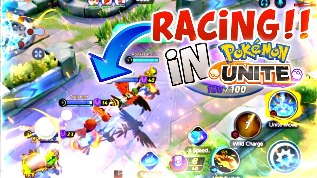 Pokemon Racing In Pokemon Unite 😂|Pokemon Race |Pokemon Unite Funny ...