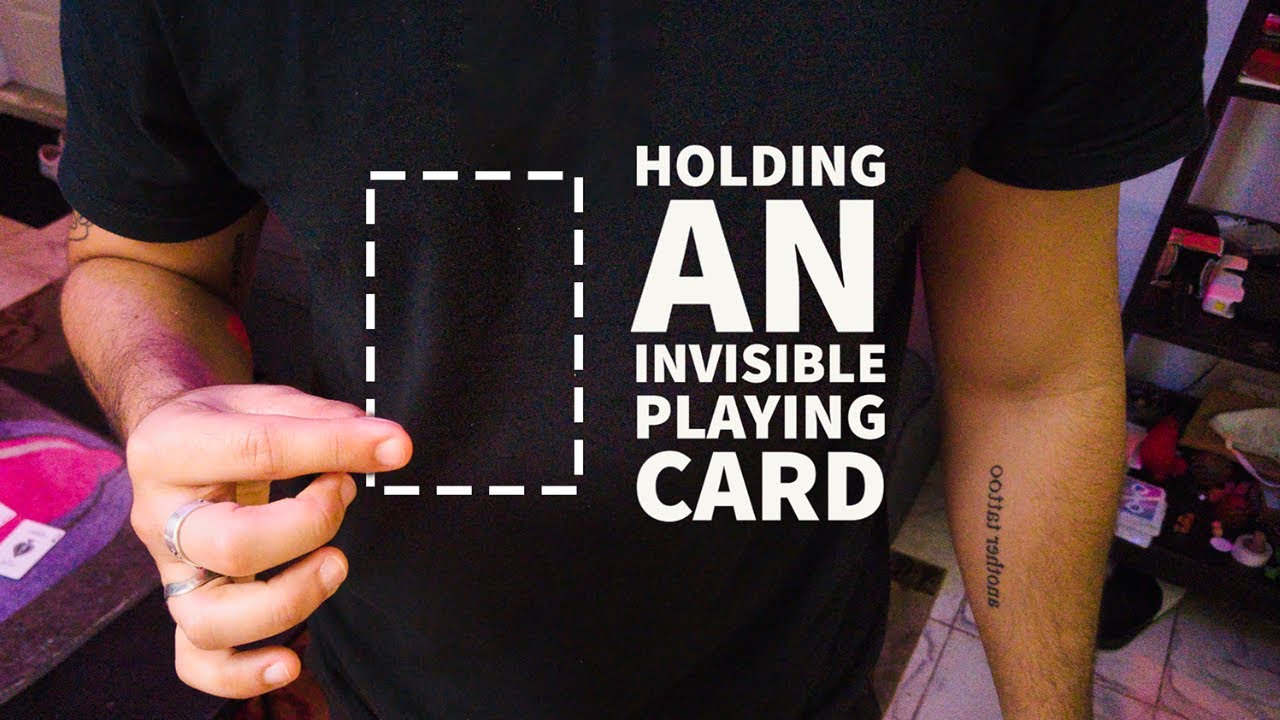 Magically PULL Invisible Cards from Nowhere - Tutorial - YouTube