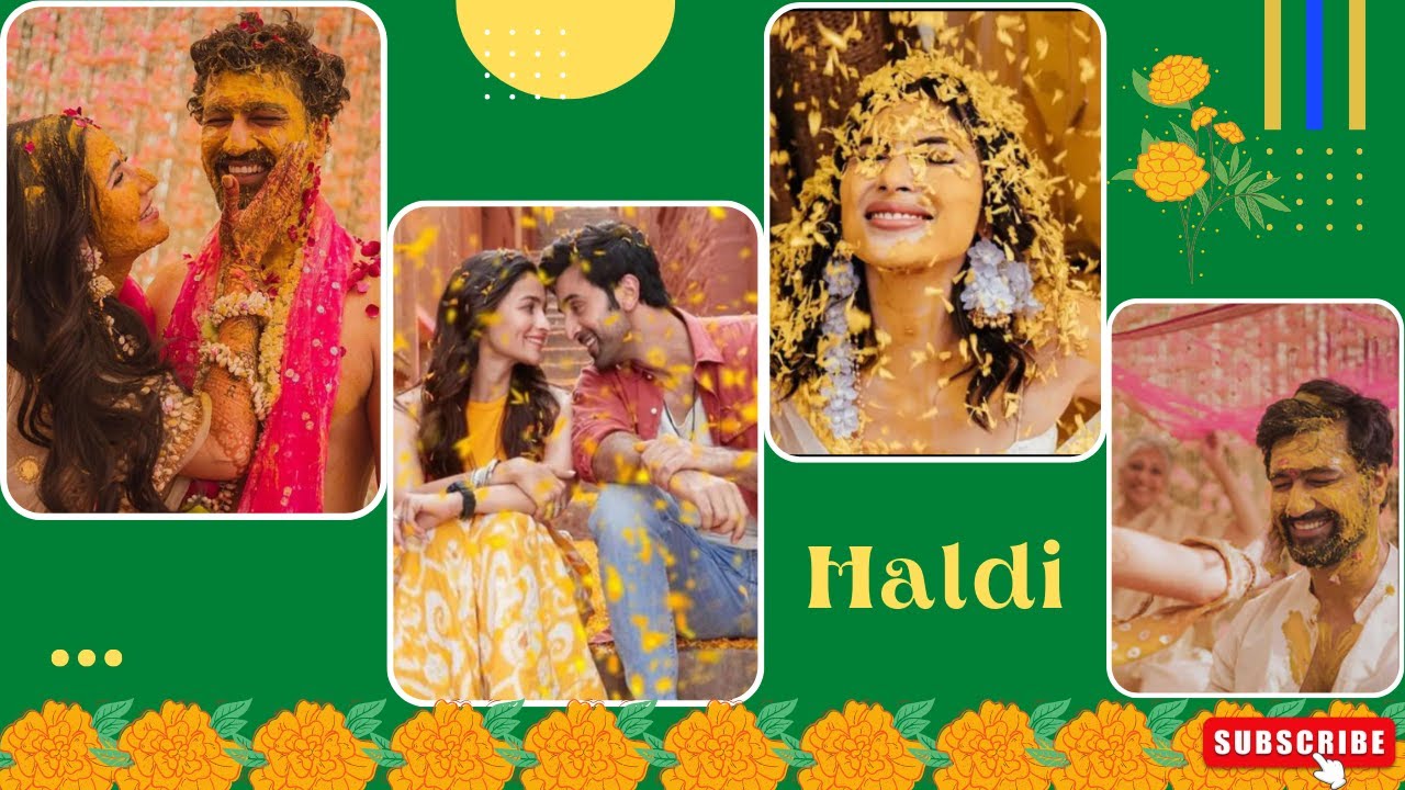 Bollywood Haldi Mashup || Haldi Songs || Bollywood Haldi Songs ...