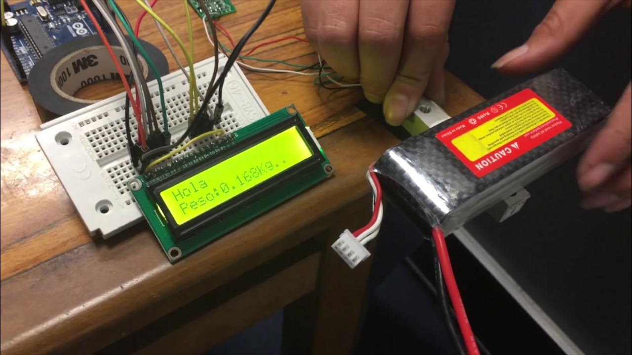 Cómo hacer una balanza digital con Arduino - YouTube