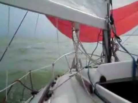 Mansa, Leisure 17. Spinnaker fun!
