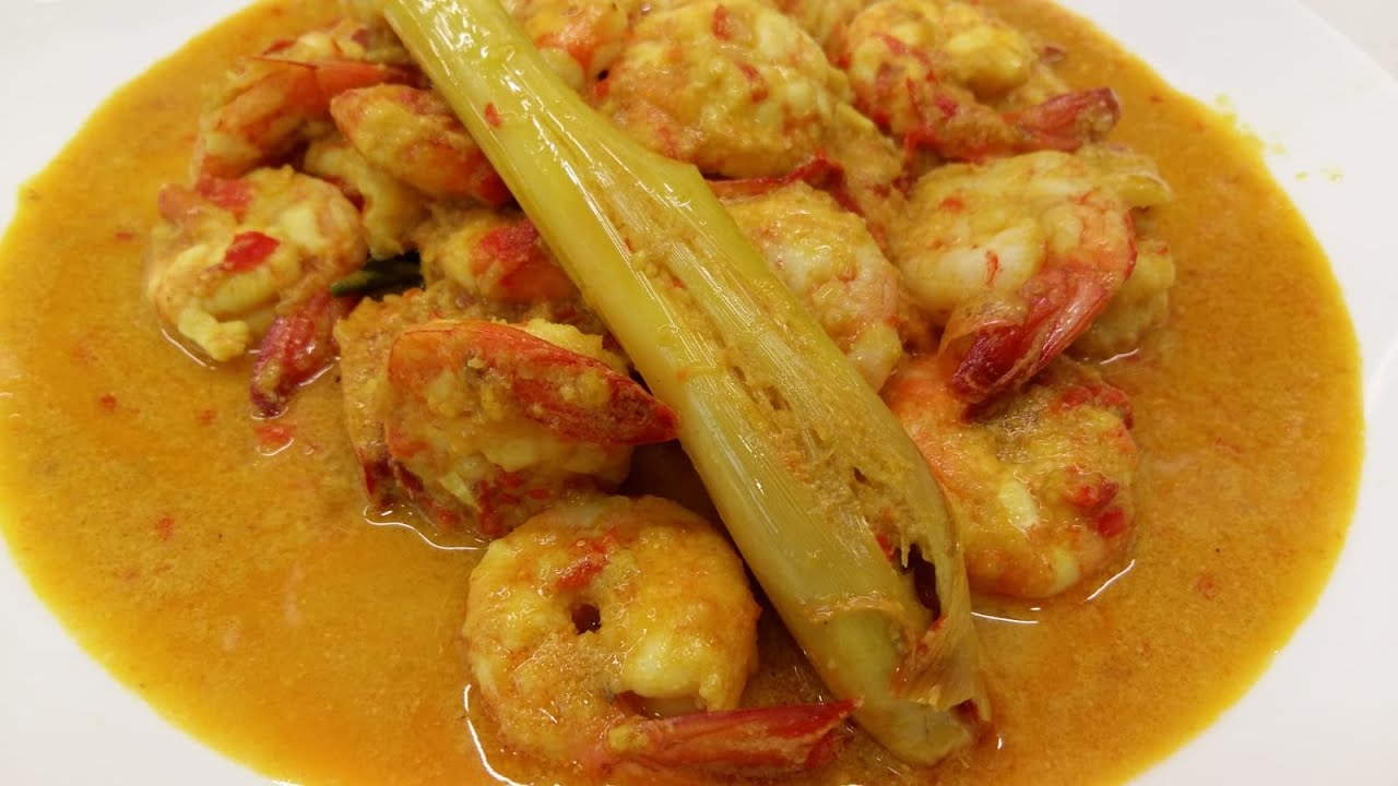 Resep udang bumbu kuning sederhana || masak udang ala rumahan - YouTube