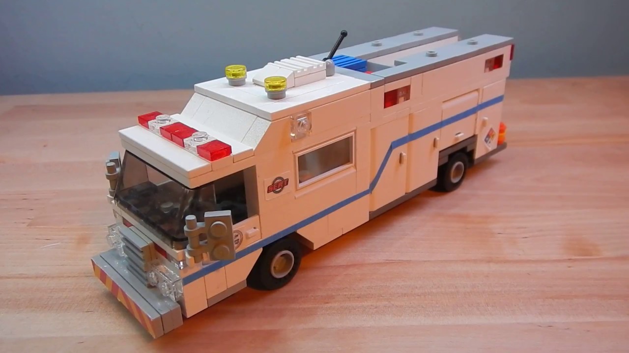 Custom LEGO MOC: Hazmat Truck - YouTube