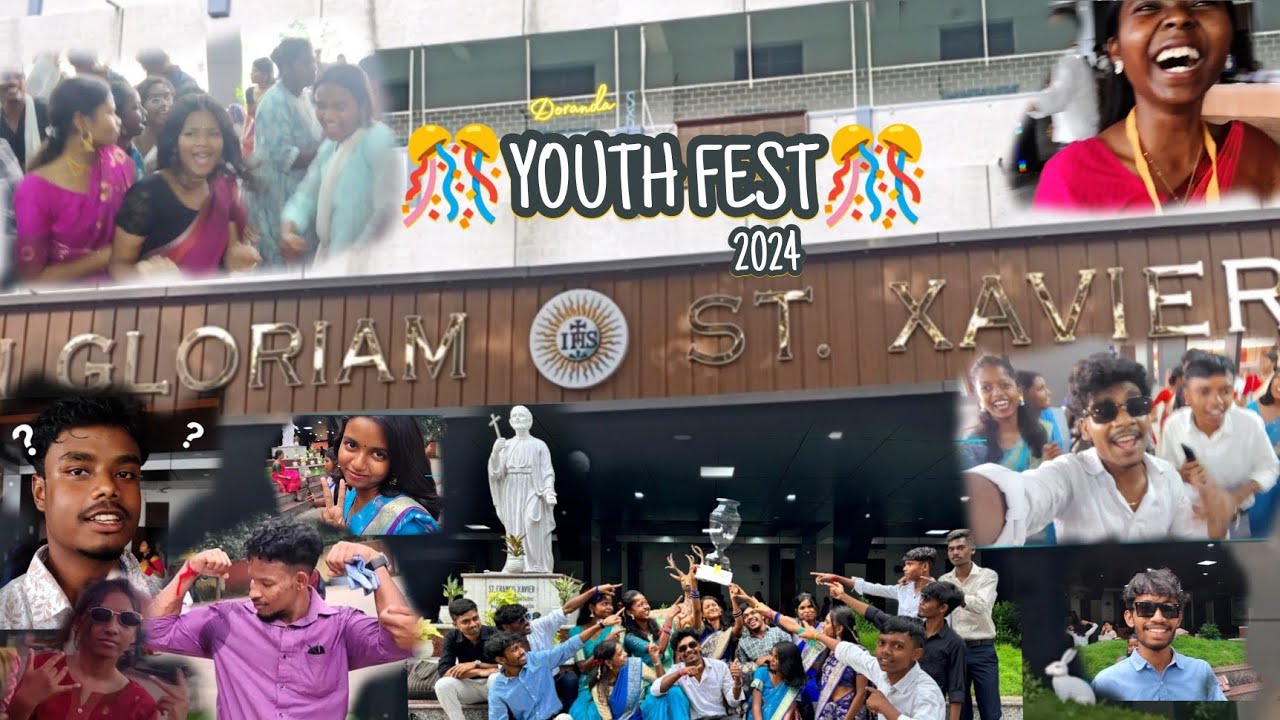 YOUTH FEST | ST.XAVIER SCHOOL | DORANDA CHURCH | 2024 | A_S_K |#vlog |# ...