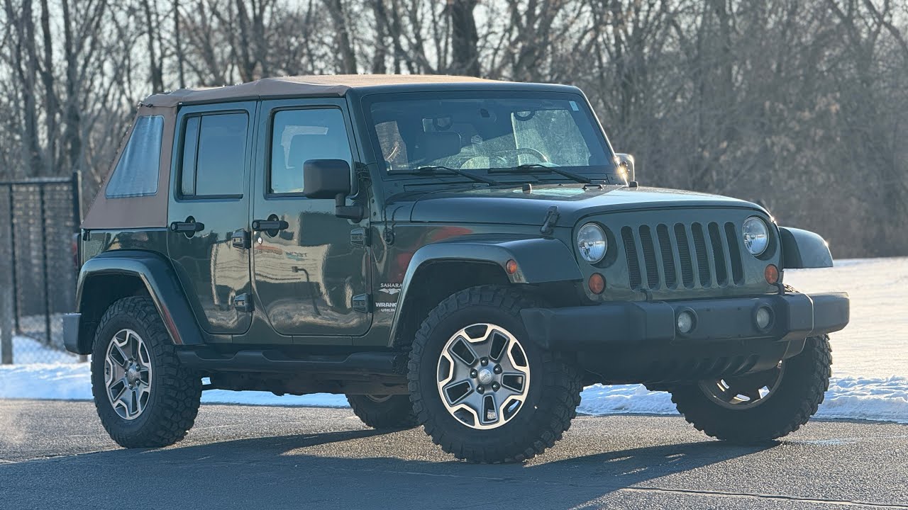 2007 jeep wrangler 189k miles (5927) walk around - YouTube