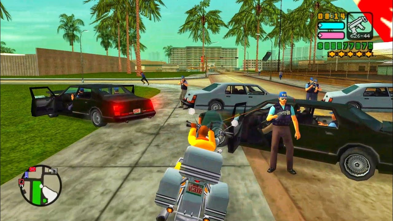 GTA: Vice City Stories [PSP] Free Roam Gameplay With Cheat Device #252 ...