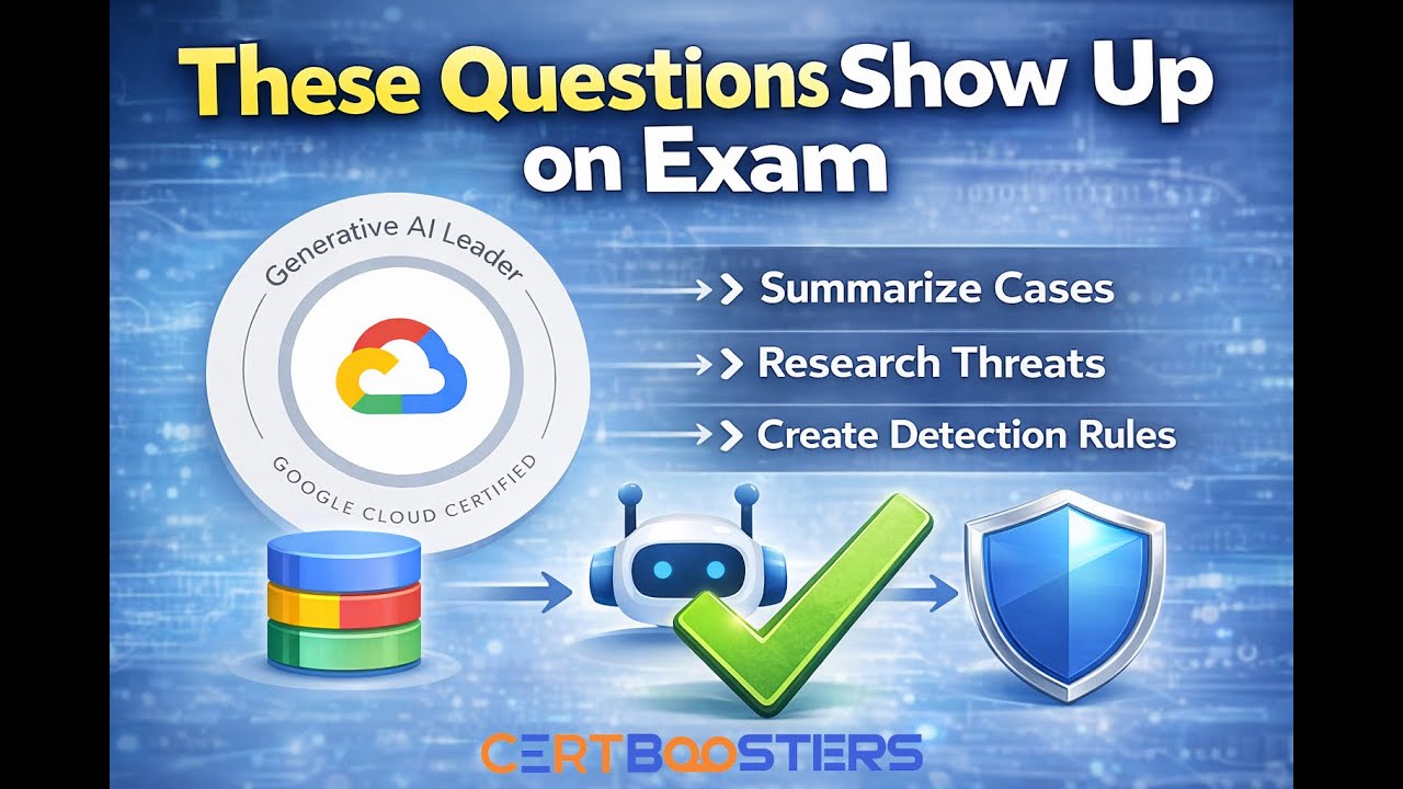Questions That Actually Show Up on Google Generative AI Leader Exam ...