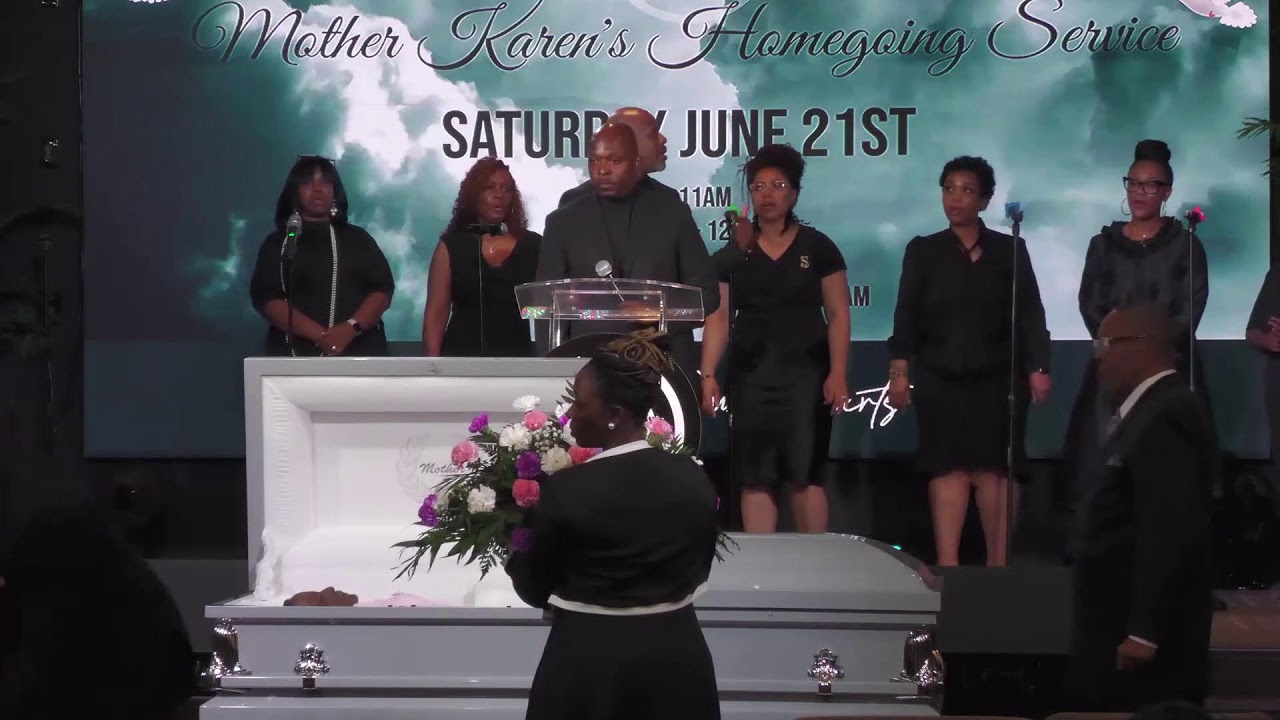 Homegoing Service | Mother Karen Falconer - YouTube