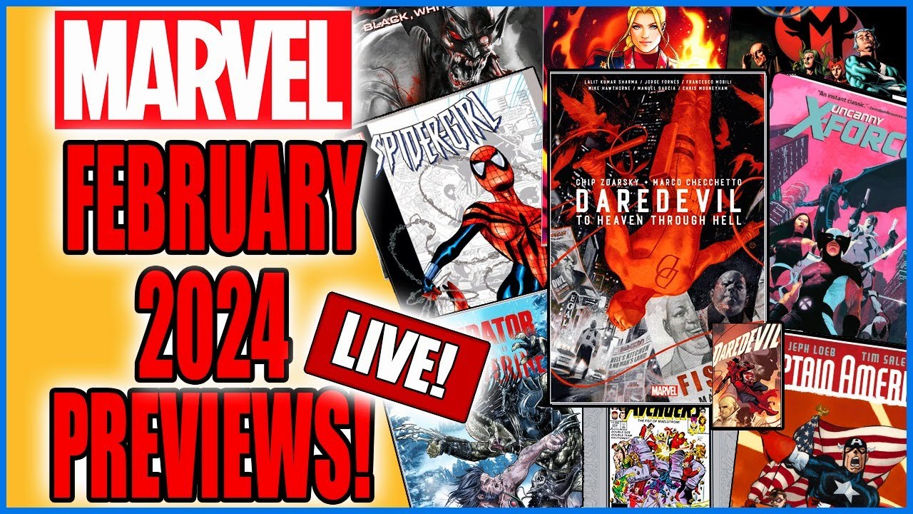 Marvel Comics Previews February 2024 | Omnibus | Epic Collections ...