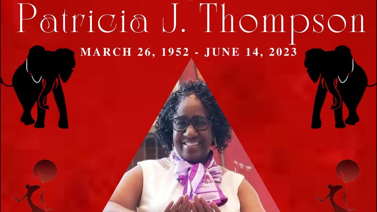 Patricia Thompson Funeral Service - YouTube