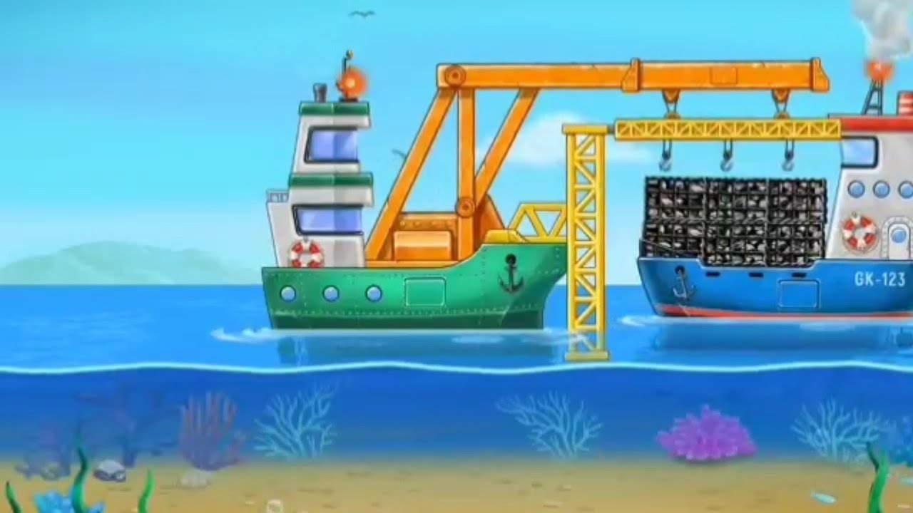 Build an Island Game! Ships, barges and boats. 🚢⚓️🚤 - YouTube