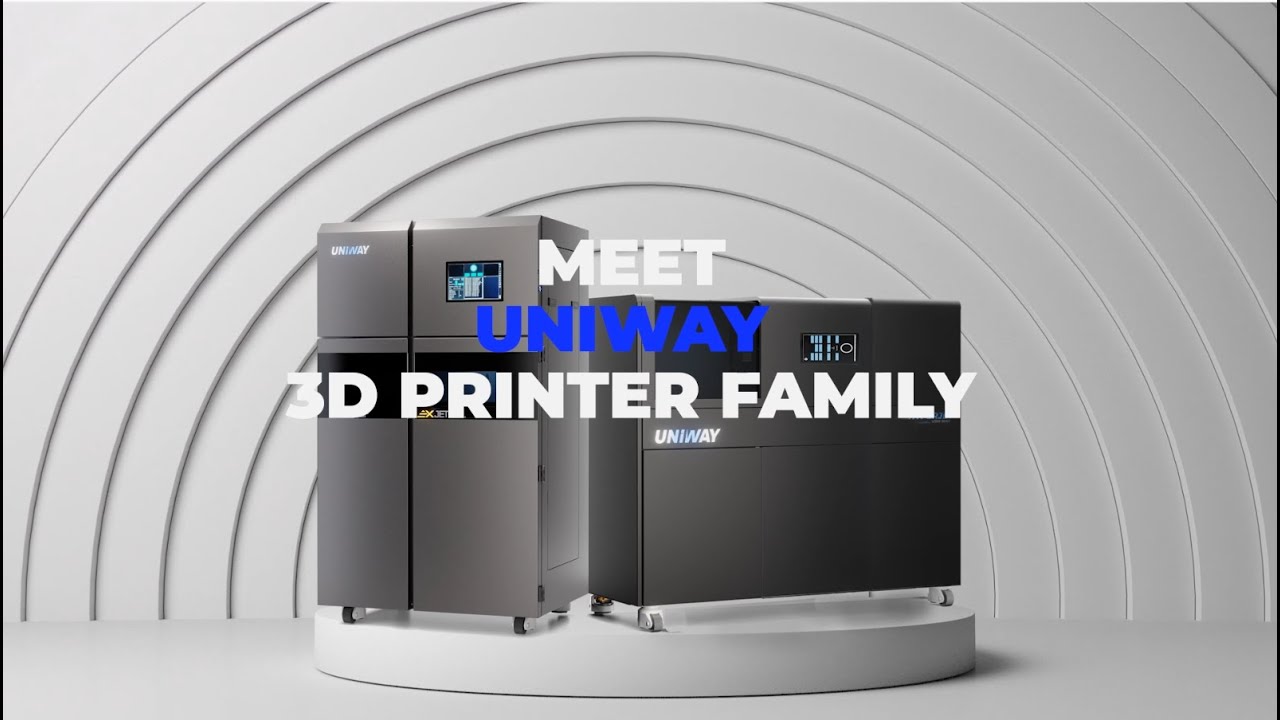Meet Uniway 3D Printer Family for Jewelry 💍 - YouTube