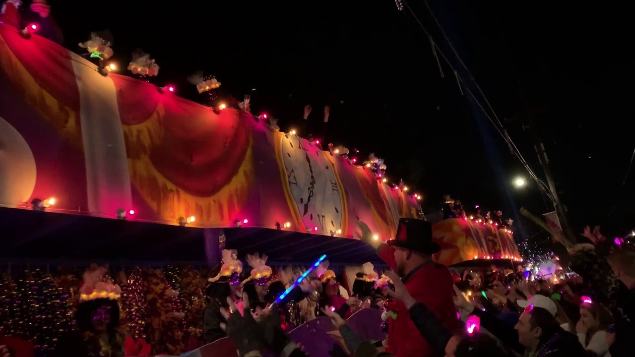 Krewe of Cleopatra: Fairytale Float - YouTube